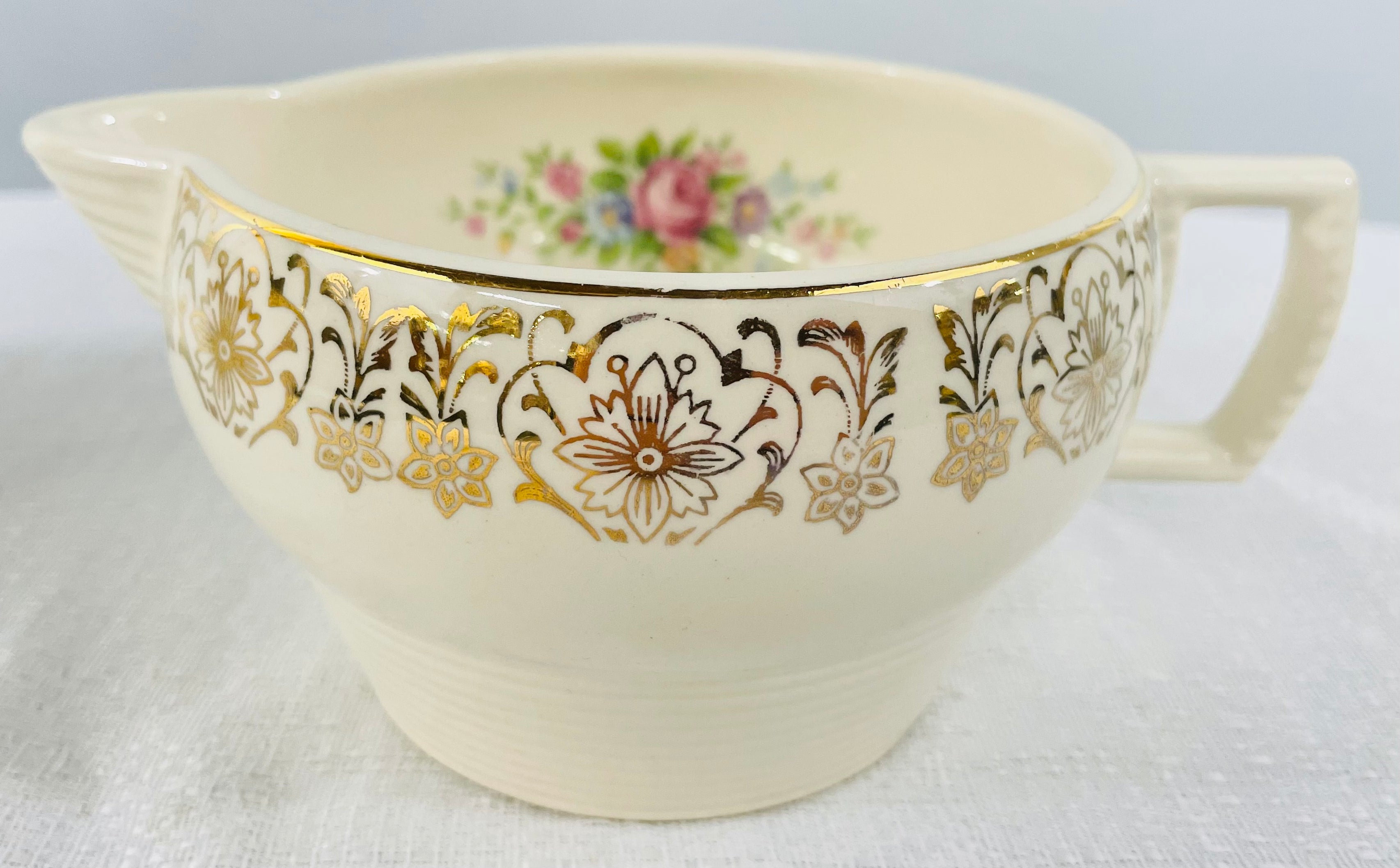 Triumph Limoges Usa. “Rosalie” Stamped With 22k Gold Trim, Set of 30 P
